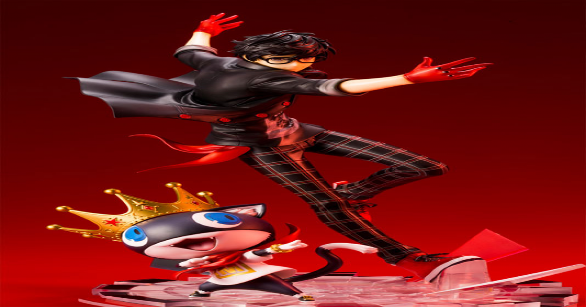 Persona 5 Dancing Star Night Protagonist and Morgana 1/8 Complete ...